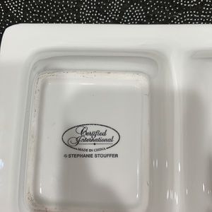 Certified International | Dining | Navy Blue Appetizer Server Certified ...